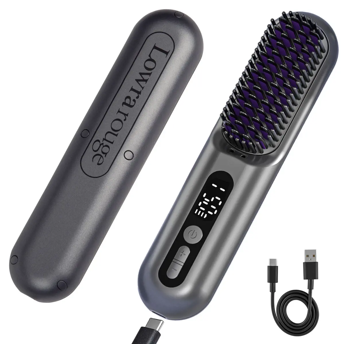 Lowra rouge SL-620 Hair Straightener Brush - Buy Original